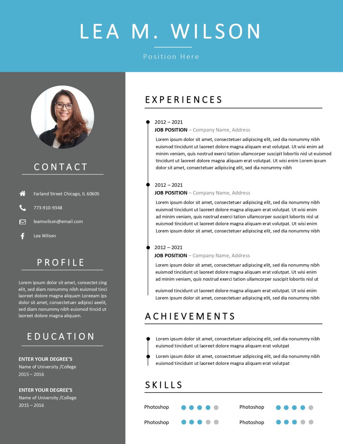 Contoh CV Kerja Dalam Format PDF Terbaru - CV Resume Indonesia